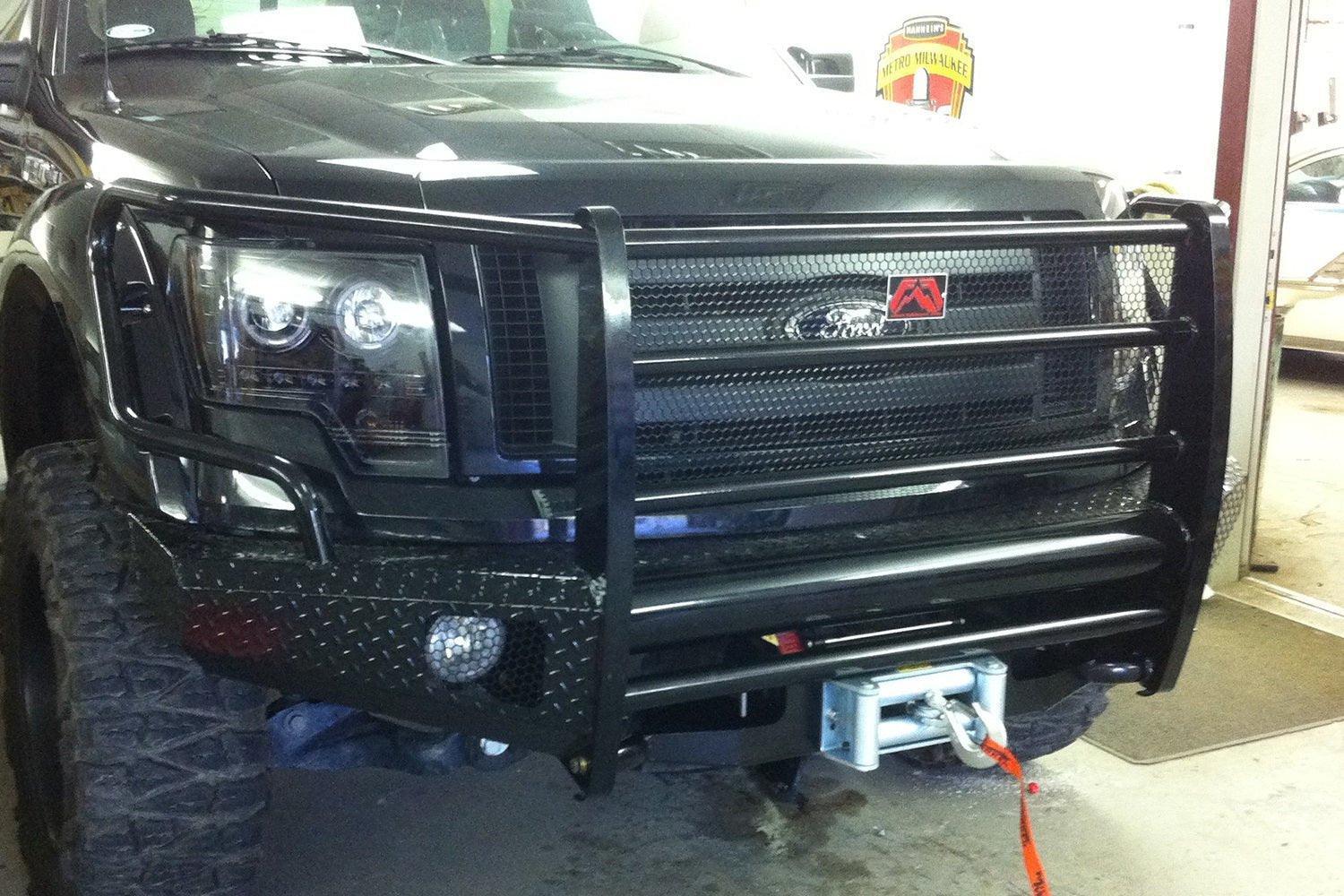 09-14 Ford F-150 Bumper - Front – Black Patch Performance