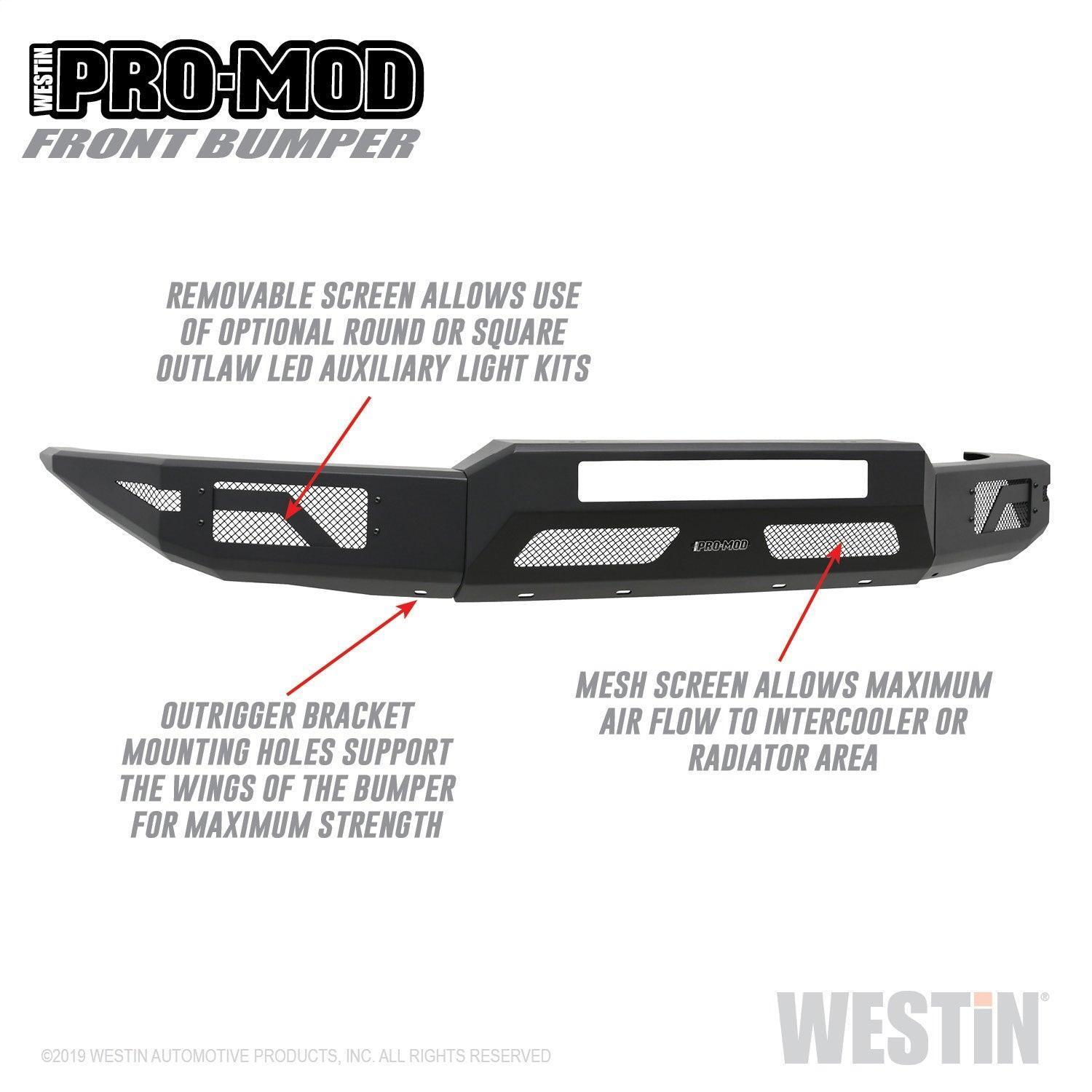 15-20 Chevrolet Colorado Bumper - Front – Black Patch Performance