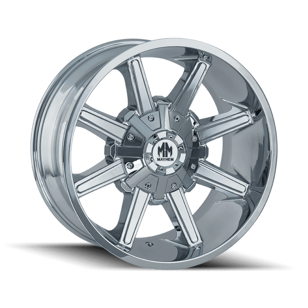 17x9 MAYHEM ARSENAL 5x5 5x5.5 Offset (-12) Center Bore (87) Style #810 ...