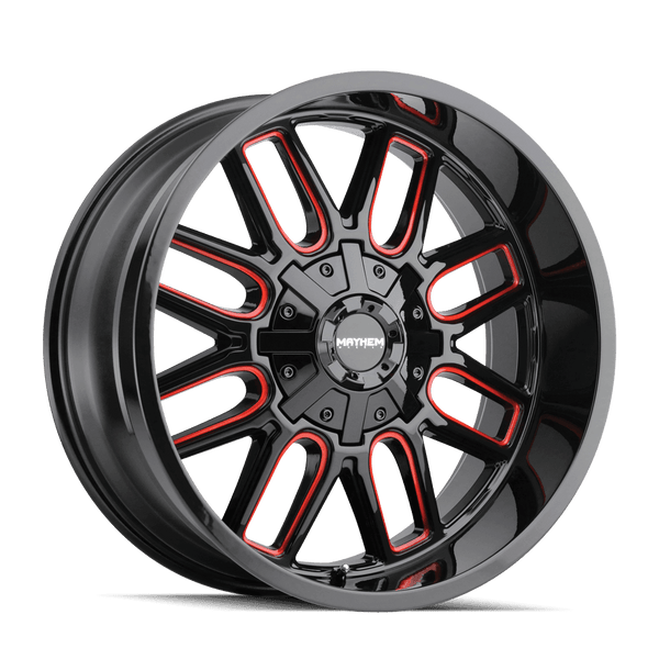17x9 MAYHEM COGENT 5x5 5x5.5 Offset (-12) Center Bore (87.1) Style #81 ...
