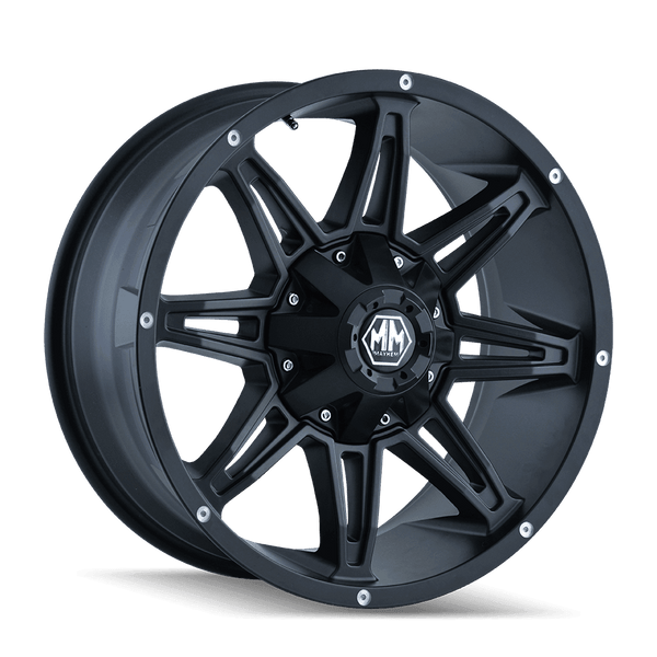 17x9 MAYHEM RAMPAGE 8x180 Offset (18) Center Bore (124.1) Style #8090 ...