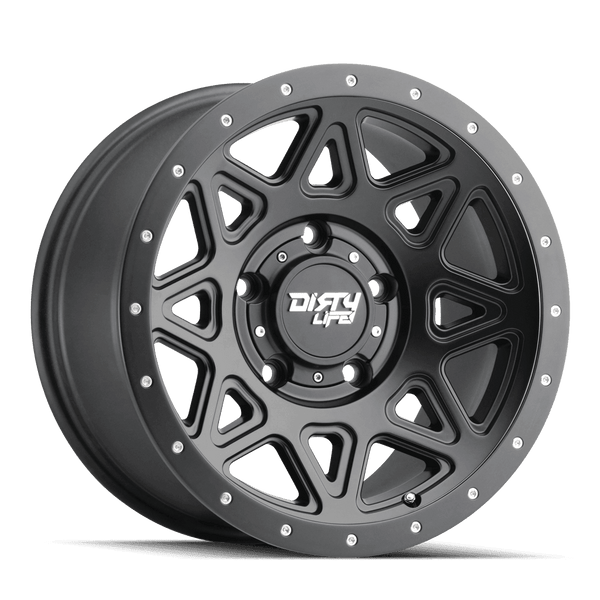 18x9 DIRTY LIFE THEORY 6x5.5 Offset (0) Center Bore (106) Style #9305 ...