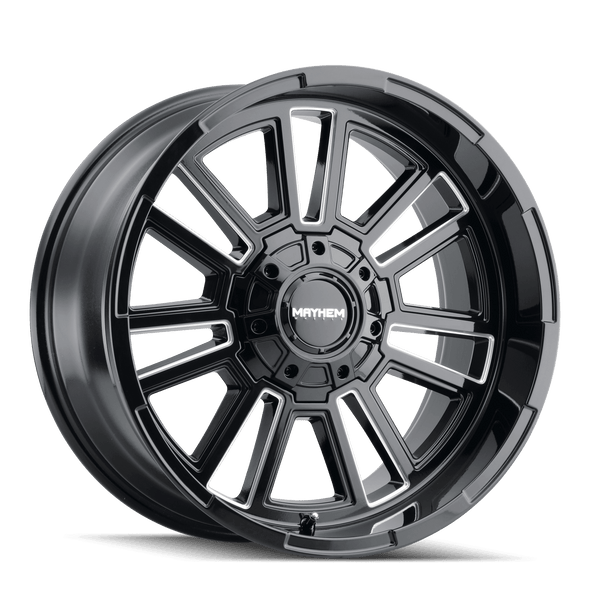 20x10 MAYHEM APOLLO 8x6.5 Offset (-19) Center Bore (125.2) Style #8115 ...