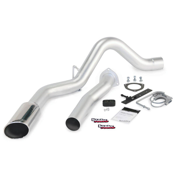 Monster Exhaust System, 4-inch Single Exit, Chrome SideKick Tip for 20 ...