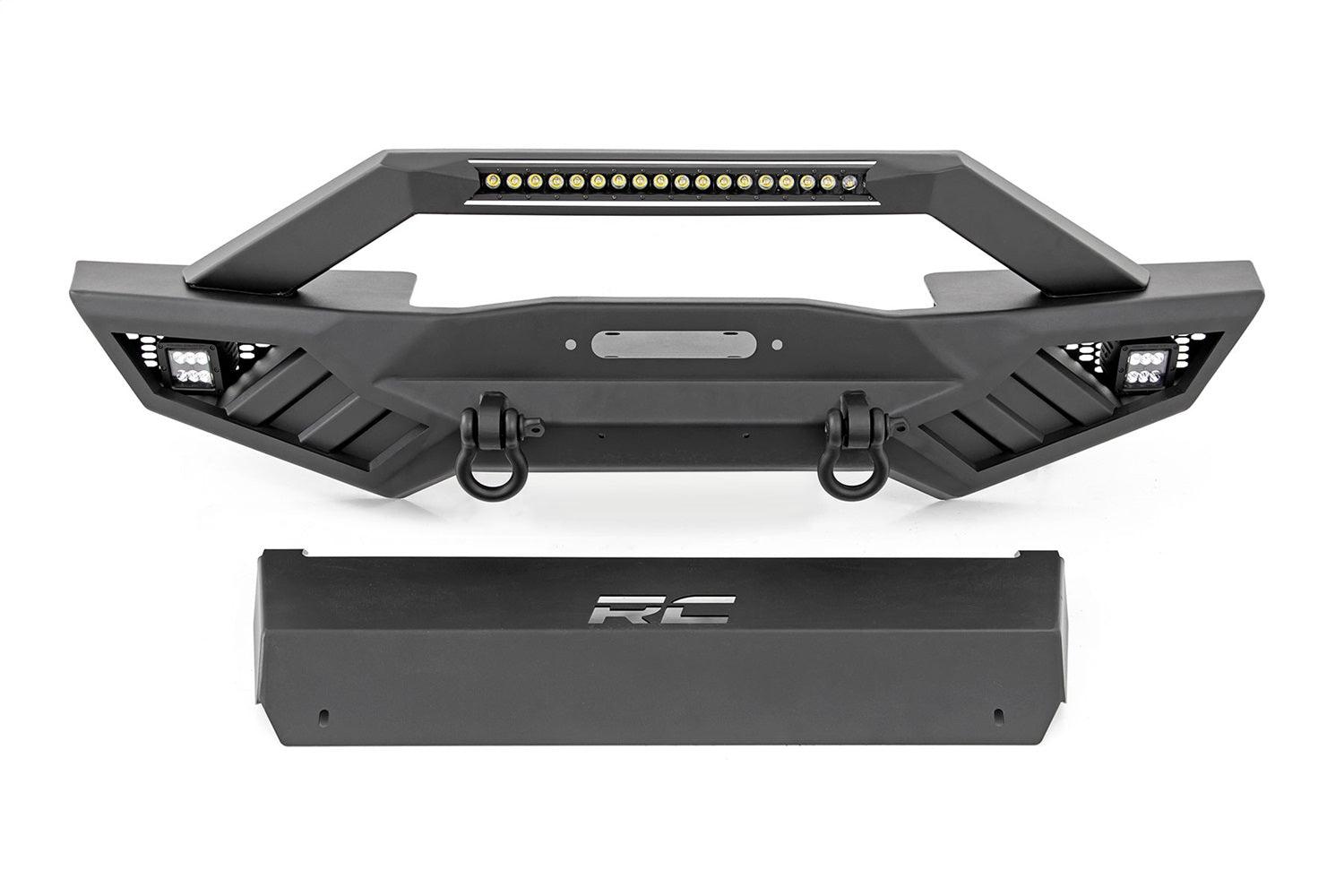 Rough Country LED Front Bumper - 10645A – Black Patch Performance