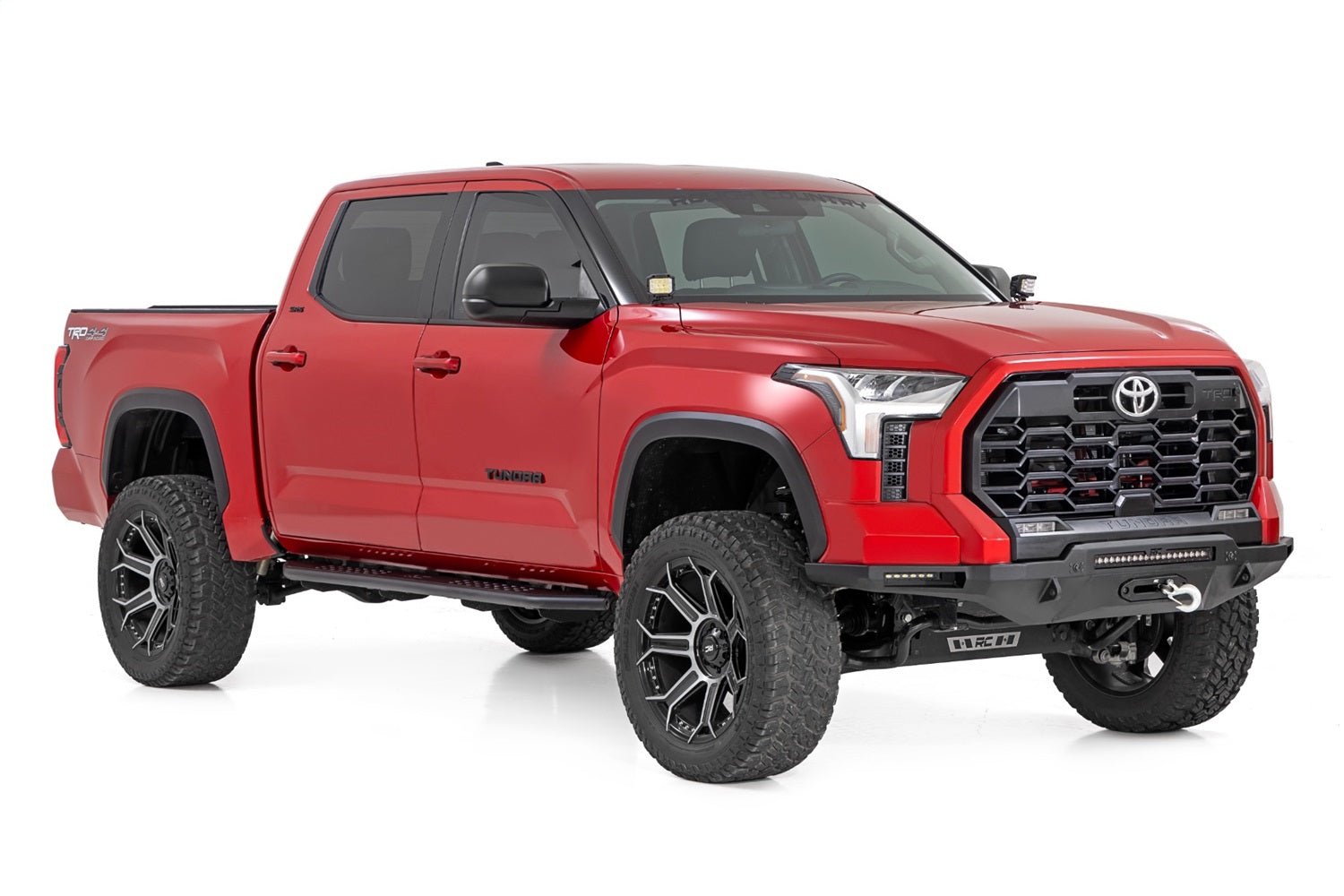 Rough Country OV2 Side Steps - 14006 – Black Patch Performance