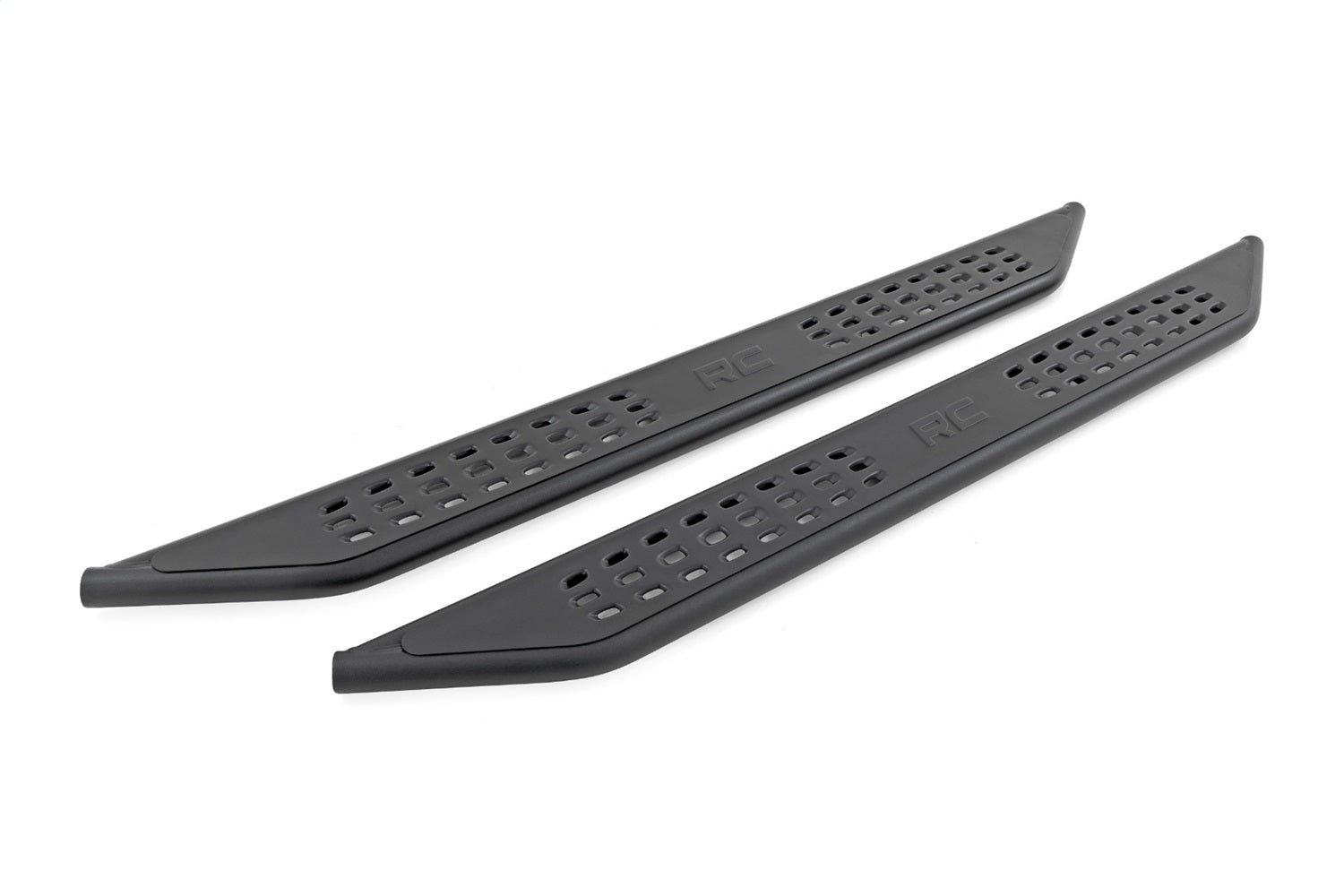 Rough Country OV2 Side Steps - 14006 – Black Patch Performance