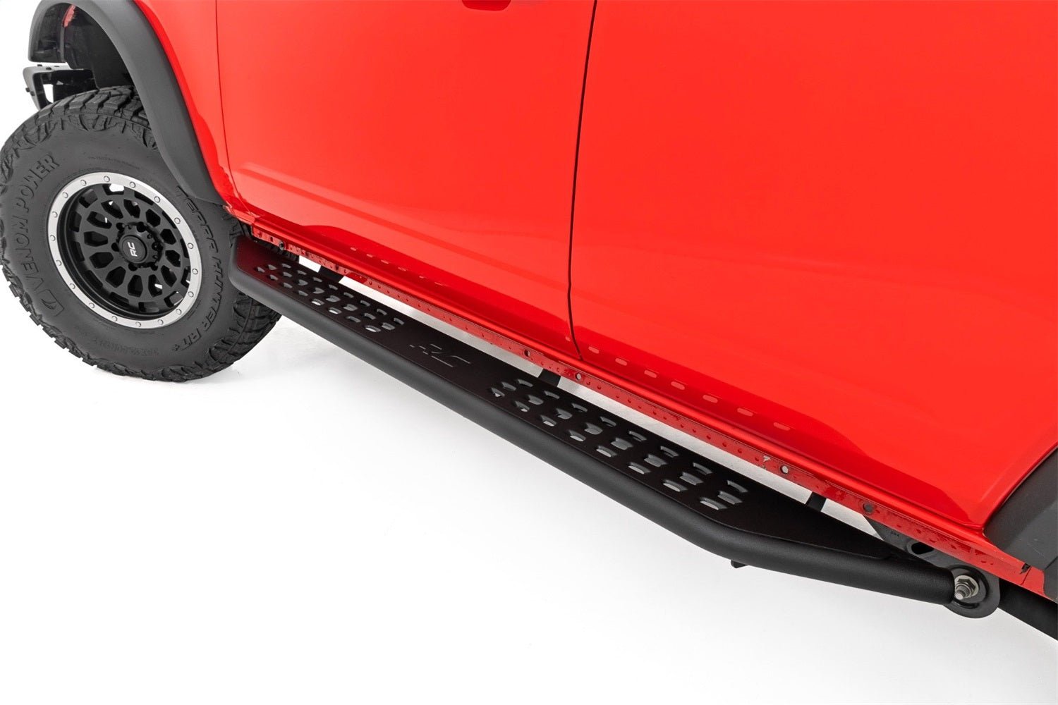 Rough Country OV2 Side Steps - 14007 – Black Patch Performance
