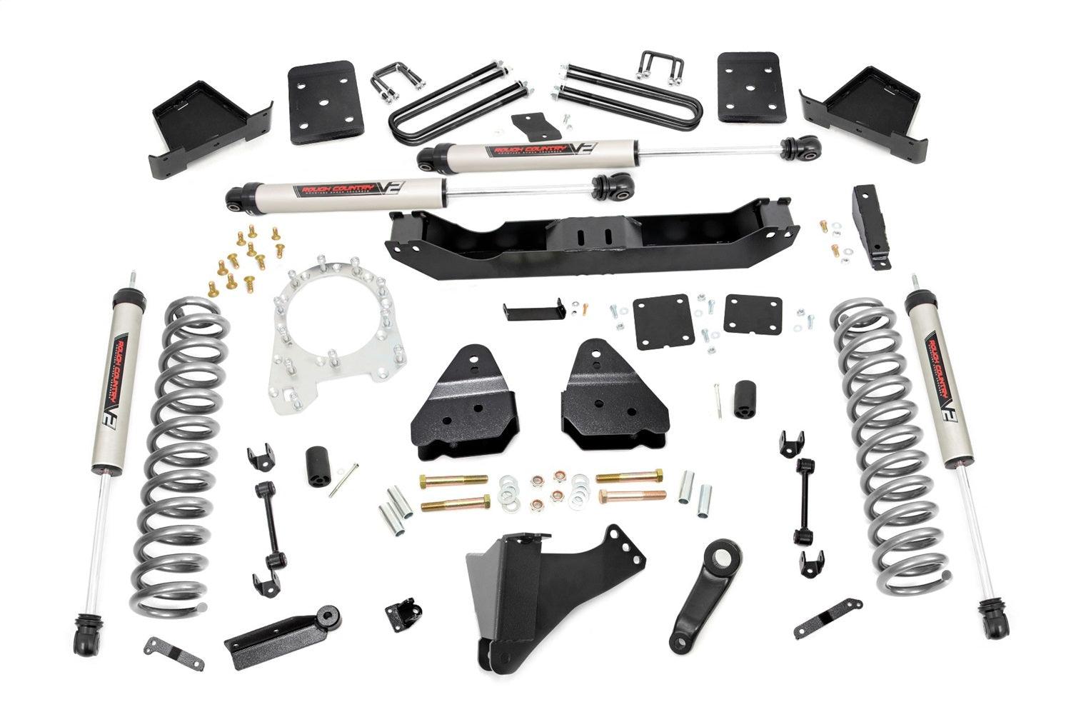 Rough Country 6 in Suspension Lift Kit - 51370 – Black Patch Performance