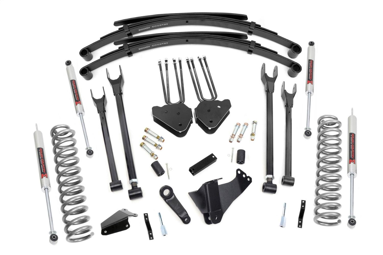 Rough Country 8 in Suspension Lift Kit w/Shocks - 59040 – Black Patch ...