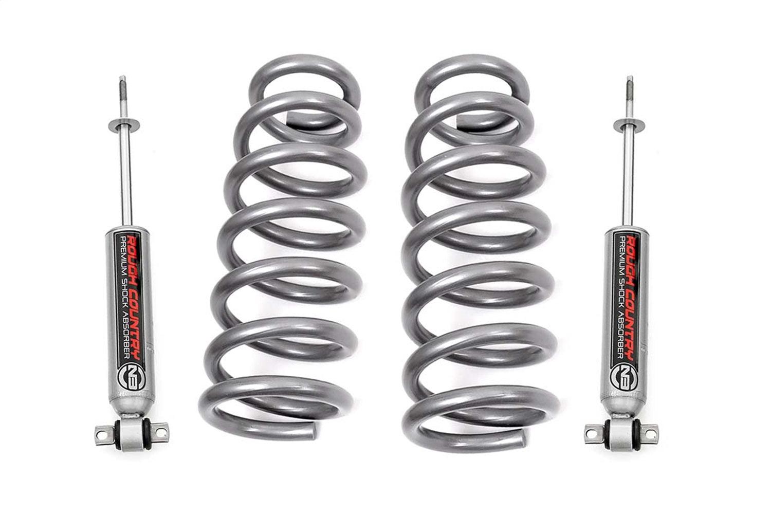 Rough Country 2 in Leveling Coil Springs - 30430 – Black Patch Performance