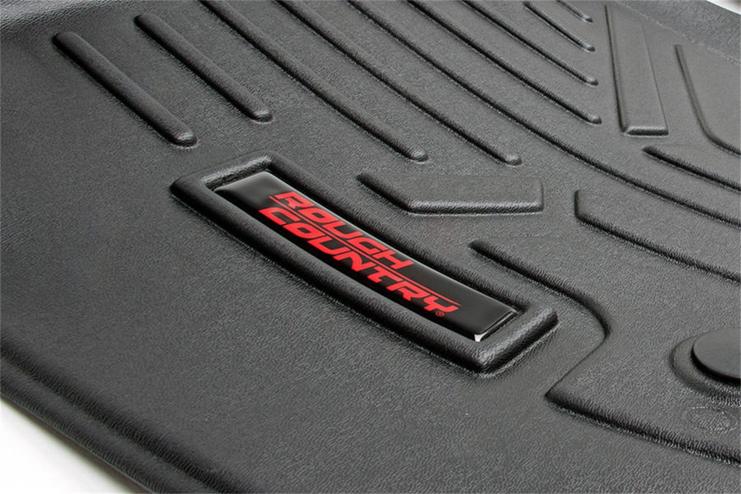 Rough Country Heavy Duty Floor Mats - M-21142 – Black Patch Performance