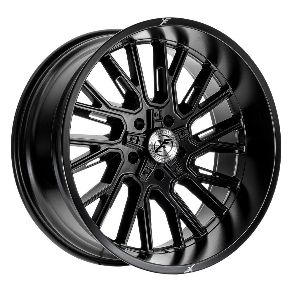 20x10 XF Off-Road XF-230 8x6.5 8x170 Satin Black Offset (-12) Center B ...