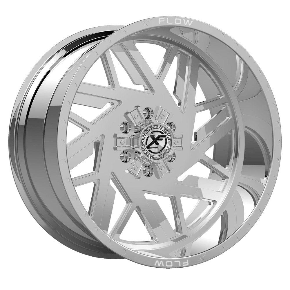 20x9 XFX Flow XFX-306 6x135 6x5.5 Chrome Offset (0) Center Bore (108 ...