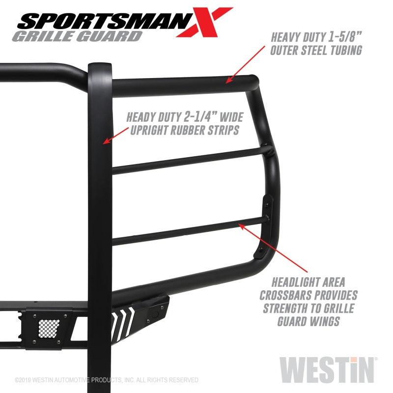 WES Sportsman Grille Guards – Black Patch Performance
