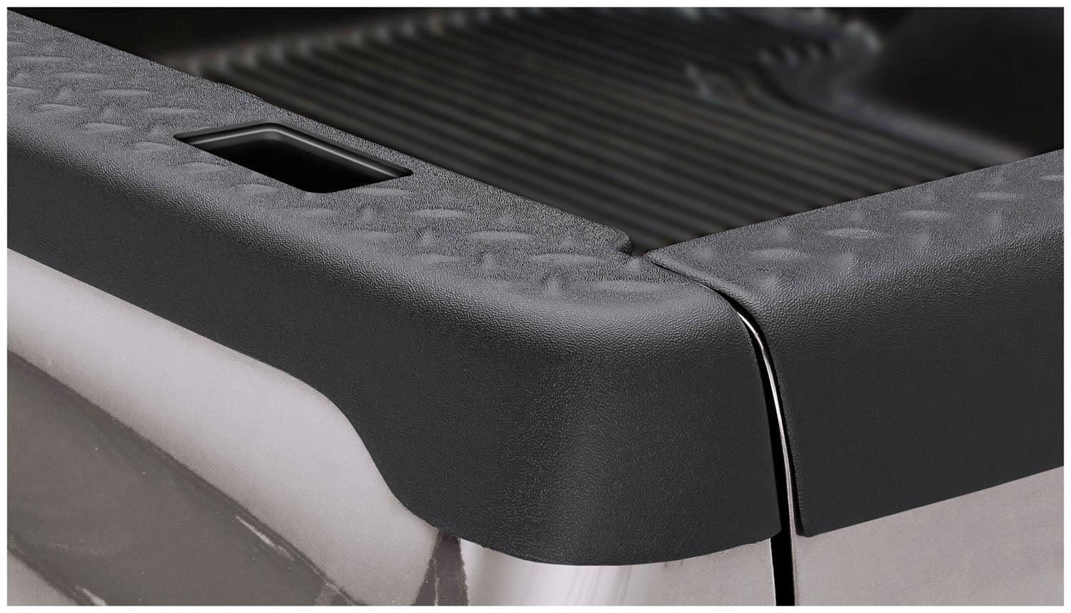 Bushwacker 59510 Bed Rail Caps - Diamondback – Black Patch Performance